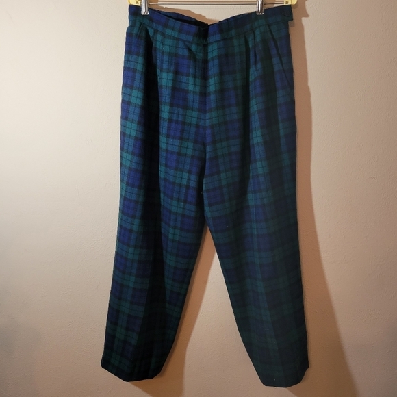 Pendleton | Pants & Jumpsuits | Vintage Pendleton Wool Plaid Pants ...